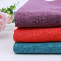China 230gsm Plain Weave Brushed Waterproof Sofa Fabric For Living for sale
