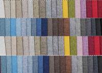 China Linen 100% Polyester Upholstery Fabric For Sofa Furniture for sale