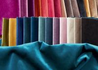 China 100% Eco Friendly Polyester Holland Velvet Fabric For Sofa 700D for sale