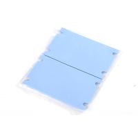 China 0.3~10mm 2.5W/m·K Blue Color LED Light Insulation Silicone Sheet for sale