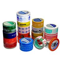 China Transparent BOPP packing tape, custom color logo printing tape for sale