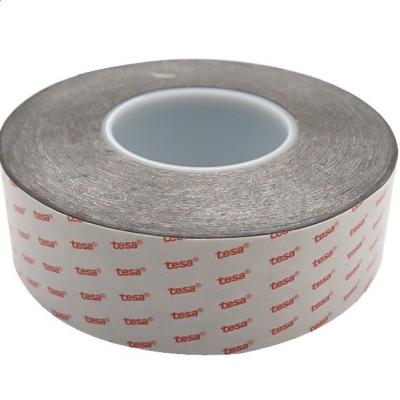 China TESA 61375 125μm Black High-performance Film Double Sided Tape with Modified Acrylic Adhesive for sale