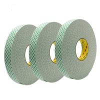 China 3M4026 White Color 1.6MM Thick Polyurethane Foam Double-sided Tape for sale