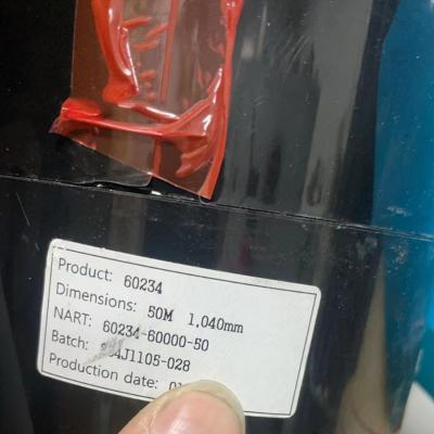 China TESA 60234 Single Side Matte Black PET Base Material Conductive Cloth Tape for sale