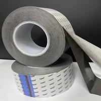 China TESA 60254 Gray Conductive Cloth Double Sided Conductive Spinning Cloth Tape for sale