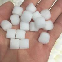 China White Cylindrical Polyurethane Filter Cotton Compressor Filter Element for sale