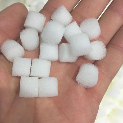 China White Cylindrical Polyurethane Filter Cotton Compressor Filter Element for sale