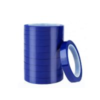 China High Temperature Resistant Tape Blue PET Polyester Film 0.05mm Thick for sale