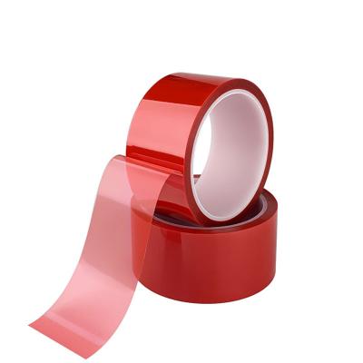 China PET Red Bonding Tape Non Trace Shielding High Temperature Tape for sale