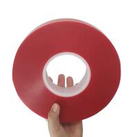 China PET Red Bonding Tape Non Trace Shielding High Temperature Tape for sale