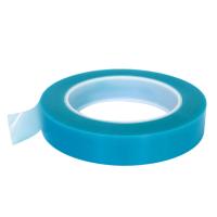 China 0.06mm PET Tape Blue Parts Fixed Traceless Acrylic Refrigerator Tape for sale
