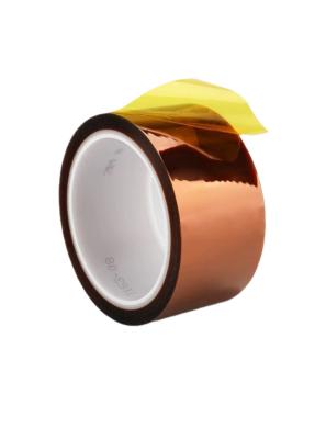 China Amber 3M Low Static Polyimide Film Tape 7419 For High Temperature And Chemical Masking for sale