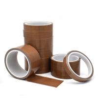 China PTFE Glass Fiber Cloth Tape Anti Static Insulation Heat Proof Tape for sale