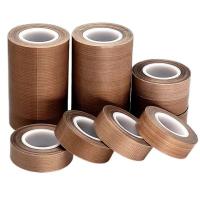 China PTFE Glass Fiber Cloth Tape Anti Static Insulation Heat Proof Tape for sale