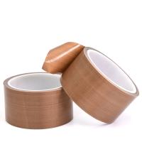 China PTFE Glass Fiber Cloth Tape Anti Static Insulation Heat Proof Tape for sale