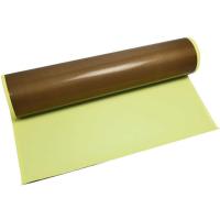 China Fiberglass PTFE Tape With release liner High Temperature Resistant for sale