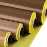 China Fiberglass PTFE Tape With release liner High Temperature Resistant for sale