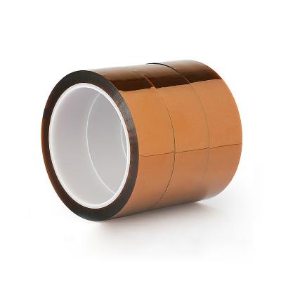 China 0.04mm Thickness Kapton Tape with 260℃ High Temperature Resistance and No Residual Glue for Circuit Board Insulation for sale