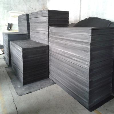 China Inoac CR C-4205 Black Rubber Foam Oil Resistivity And Flame Retardant Foam for sale