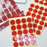 China Transparent Double-Sided Acrylic Circular Glue Dot Wedding Invisible design for sale