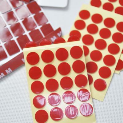 China Transparent Double-Sided Acrylic Circular Glue Dot Wedding Invisible design for sale