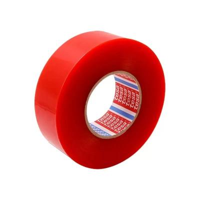 China Tesa4965 Red Film Strong Non-Trace Pet Transparent High Temperature Resistant Ultra-Thin Waterproof Double-Sided Tape for sale