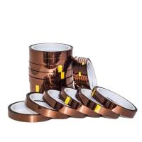 China Tesa 51407  High Temperature Resistance 260 Degrees Kapton Polyimide Tape Antistatic Tawny for sale