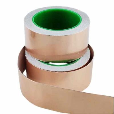 China Wholesale 0.03mm Thick Soldering Converting Copper Foil Masking Tape for sale