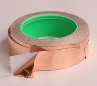 China Die Cutting Copper Foil Tape Resistance 0.05Ω EMI Shielding Copper Tape for sale