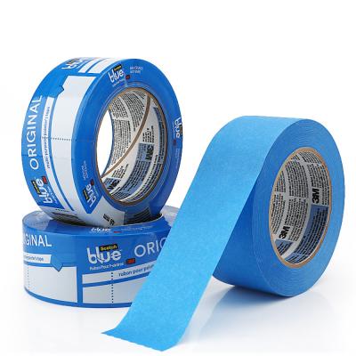 China Original 3M™ 2090 Blue Masking Tape UV Resistant 14 Days With No Residue Tape for sale