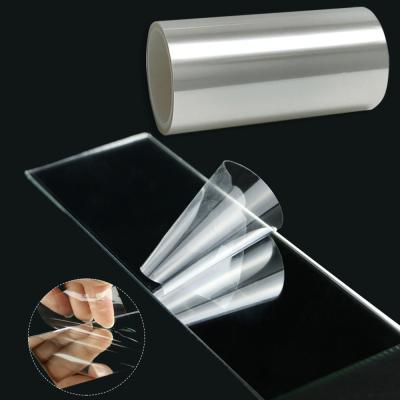 China High-definition PET acrylic/silicone protective film for surface protection for sale