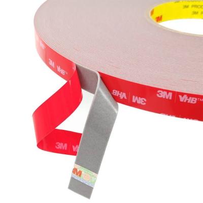 China 3M™ VHB™ GPL-040GF Gray Double Sided Acrylic Foam Tape GPL-080GF Thickness 0.4mm/0.8mm for sale