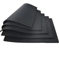 China Japan INOAC E-4338 black single foam type ethylene propylene rubber ozone resistant rubber sponge for sale