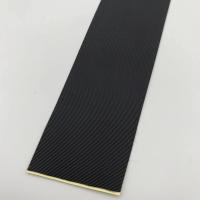 China Black and white flame-retardant acetate fabric self-adhesive tape for sale