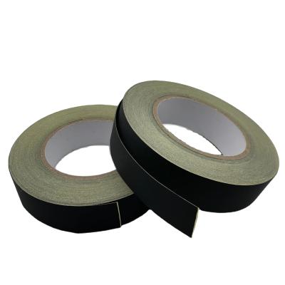 China Black and white flame-retardant acetate fabric self-adhesive tape for sale