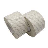 China SONY T4000 Translucent 150μm thick Nonwoven fabric Double-sided Tape for sale