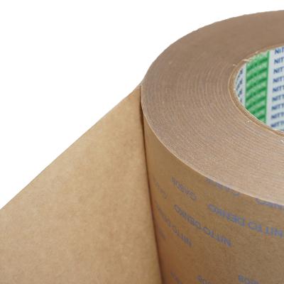China Nitto GA808 Nonwoven fabric 0.14mm thick double-sided tape for bonding metals and plastics for sale