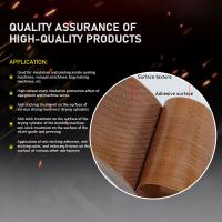 China High-temperature non-stick surface PTFE-coated Fiberglass Cloth Tape for welding, hot pressing and heat sealing, vacuum use for sale