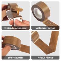 China High-temperature silicone sealing machine tape, Hot Stamping Plate​ PTFE tape, adhesive waterproof and insulating tape for sale