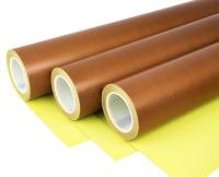 China 0.13mm PTFE single-sided strong silicone heat-resistant shielding tape for industrial sealing for sale