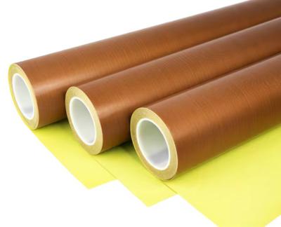 China 0.13mm PTFE single-sided strong silicone heat-resistant shielding tape for industrial sealing for sale
