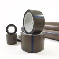 China 100% pure polytetrafluoroethylene (PTFE) film with silicone adhesive tape for sale