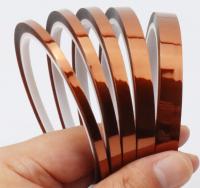 China 260°C High Temp 50μm PI Kapton Tape Silicone Adhesive Polyimide Film Tape for sale