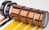 China 260°C High Temp 60μm PI Kapton Tape Silicone Adhesive Polyimide Film Tape for sale