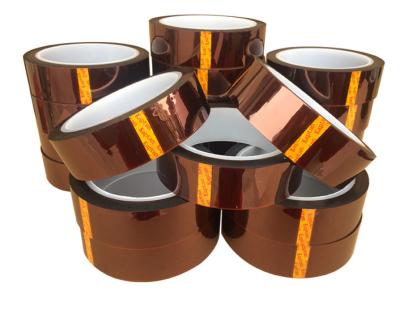 China High Temperature Resistant 70μm Kapton Polyimide Tape | Silicone Adhesive | 260°C for sale