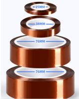 China 70μm Polyimide Kapton Tape, Silicone Adhesive, 260°C High Temperature Resistance for sale