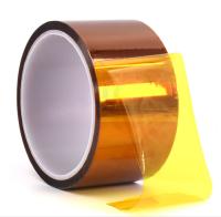 China Industrial Grade 50μm PI Kapton Tape for Electrical Insulation with Silicone Adhesive for sale