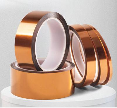 China Premium Kapton Polyimide Tape 50μm, Silicone Adhesive, Designed for High Temperature up to 260°C for sale