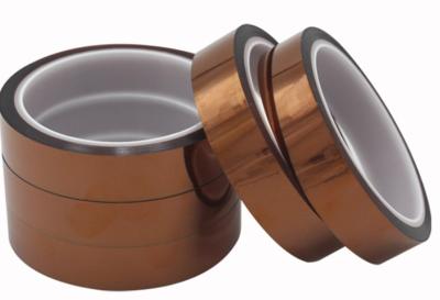 China 50μm Heat Resistant Polyimide Kapton Tape for Electronics Manufacturing and Assembly for sale