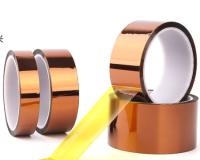 China Industrial Heat Resistant 55μm Kapton Tape with Silicone Adhesive and Polyimide Film for sale